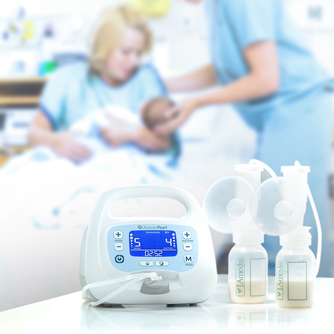 Ameda Pearl - Tire-lait de Qualité Hospitalière – Féminin Maternel